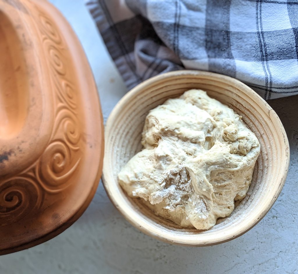 Clay Pot Bread Recipe (No Knead) - The Herbeevore