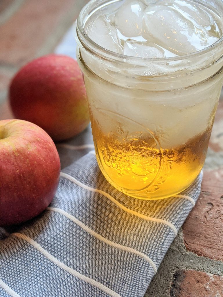 The Harvest Moon, An Apple Moonshine Cocktail Recipe - The Herbeevore