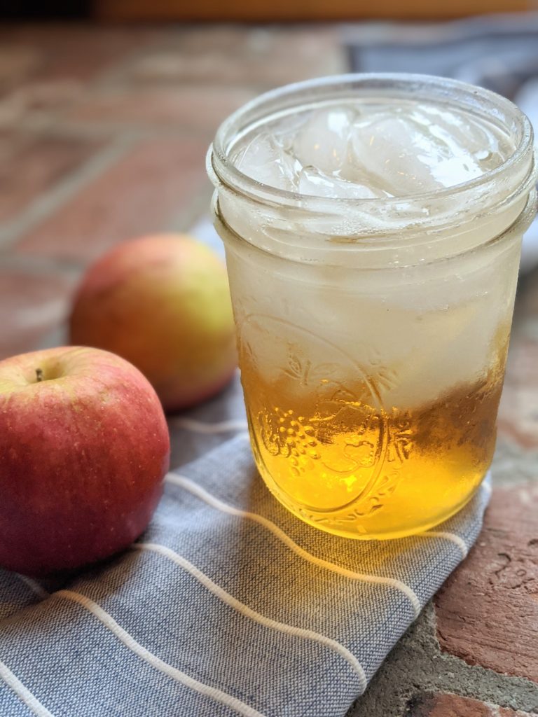 The Harvest Moon, An Apple Moonshine Cocktail Recipe - The Herbeevore