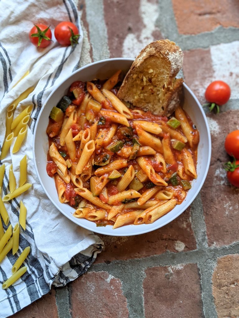 Instant Pot Penne Pasta Recipe - The Herbeevore