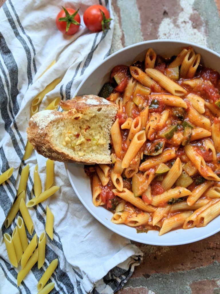 Instant Pot Penne Pasta Recipe - The Herbeevore
