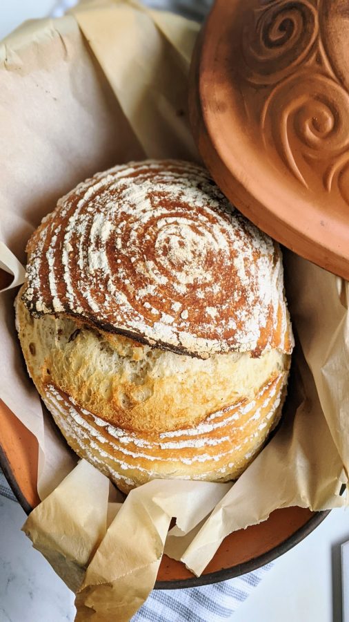 Clay Pot Sourdough Bread Recipe - The Herbeevore