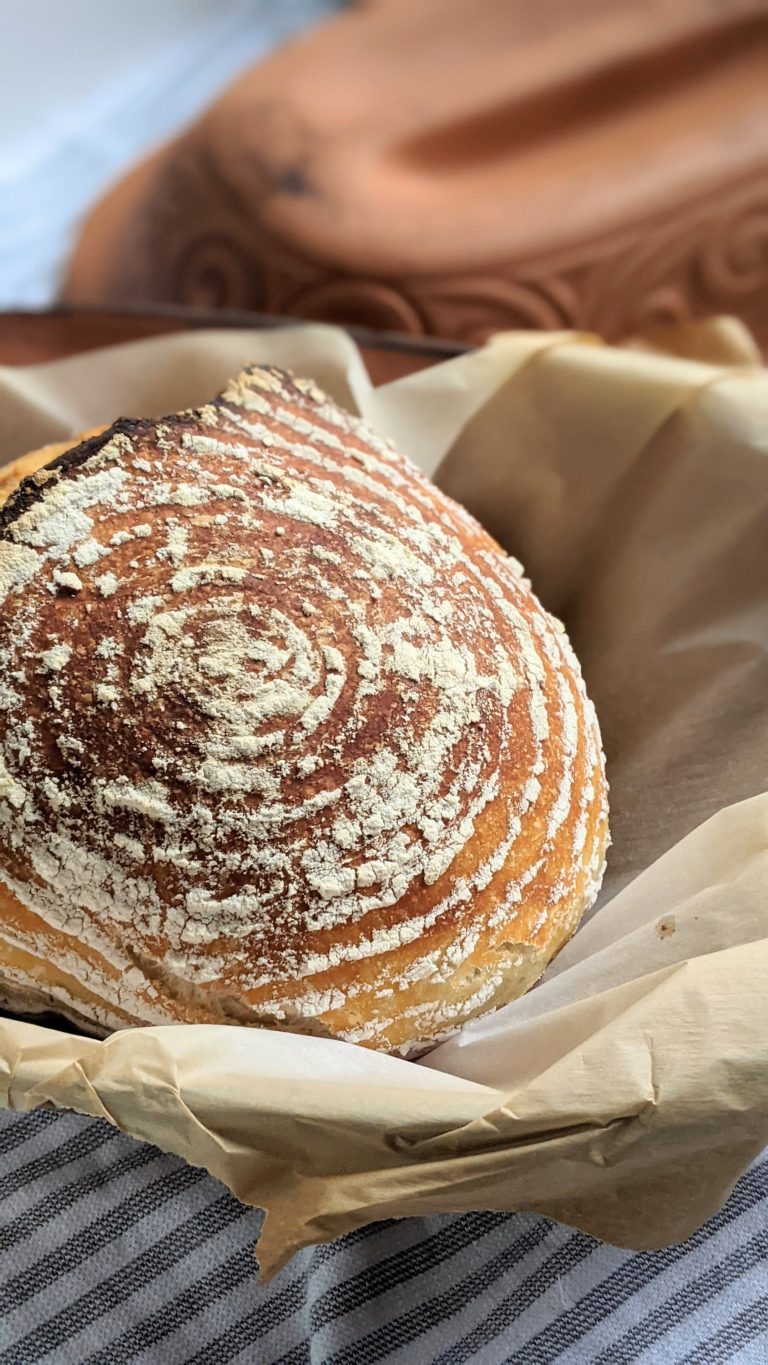 Clay Pot Sourdough Bread Recipe - The Herbeevore