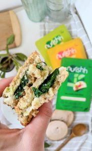 Tzatziki Grilled Cheese Recipe (Vegan, Gluten Free, Dairy Free)