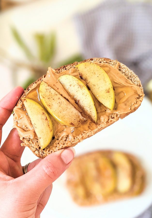 Apple Toast with Honey Butter Recipe (High Protein, Vegetarian)