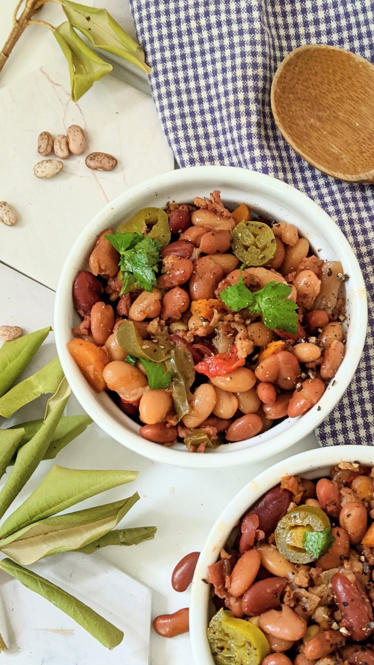Instant Pot Cowboy Beans Recipe (High Protein, Gluten Free)