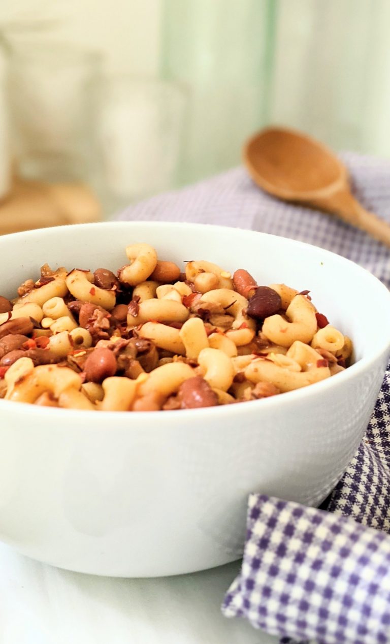 Cowboy Bean Pasta Recipe (High Protein, Vegan, Gluten Free)