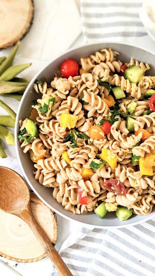 Swim Meet Pasta Salad Recipe - The Herbeevore