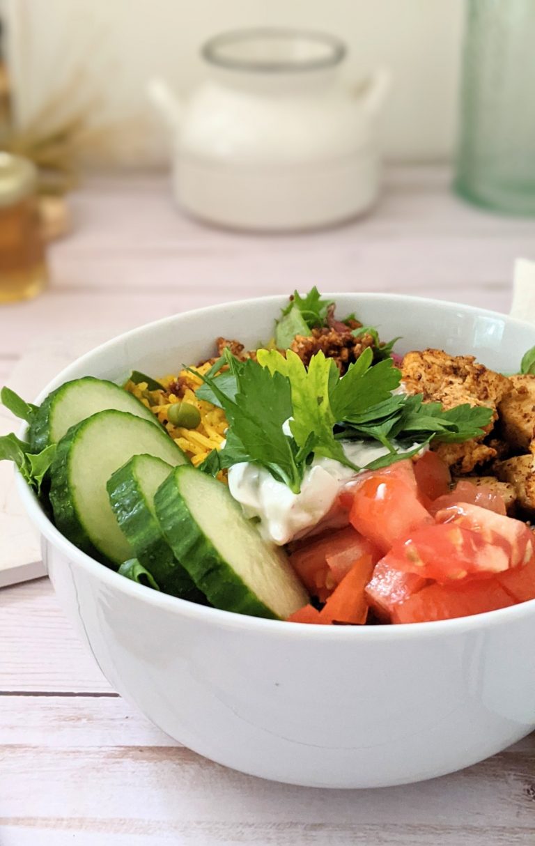 Vegan Shawarma Bowl Recipe (High Protein) - The Herbeevore