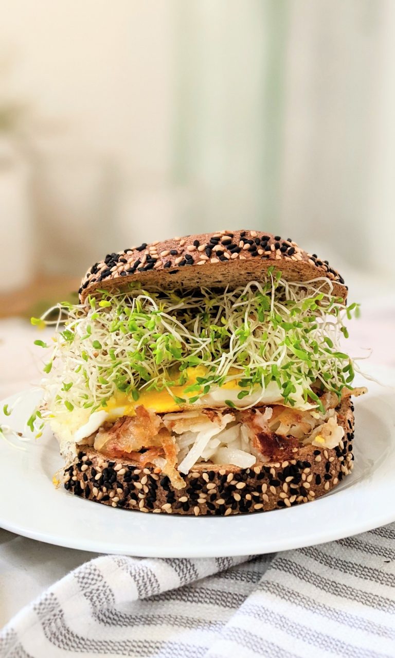 Hash Brown Sandwich Recipe - The Herbeevore