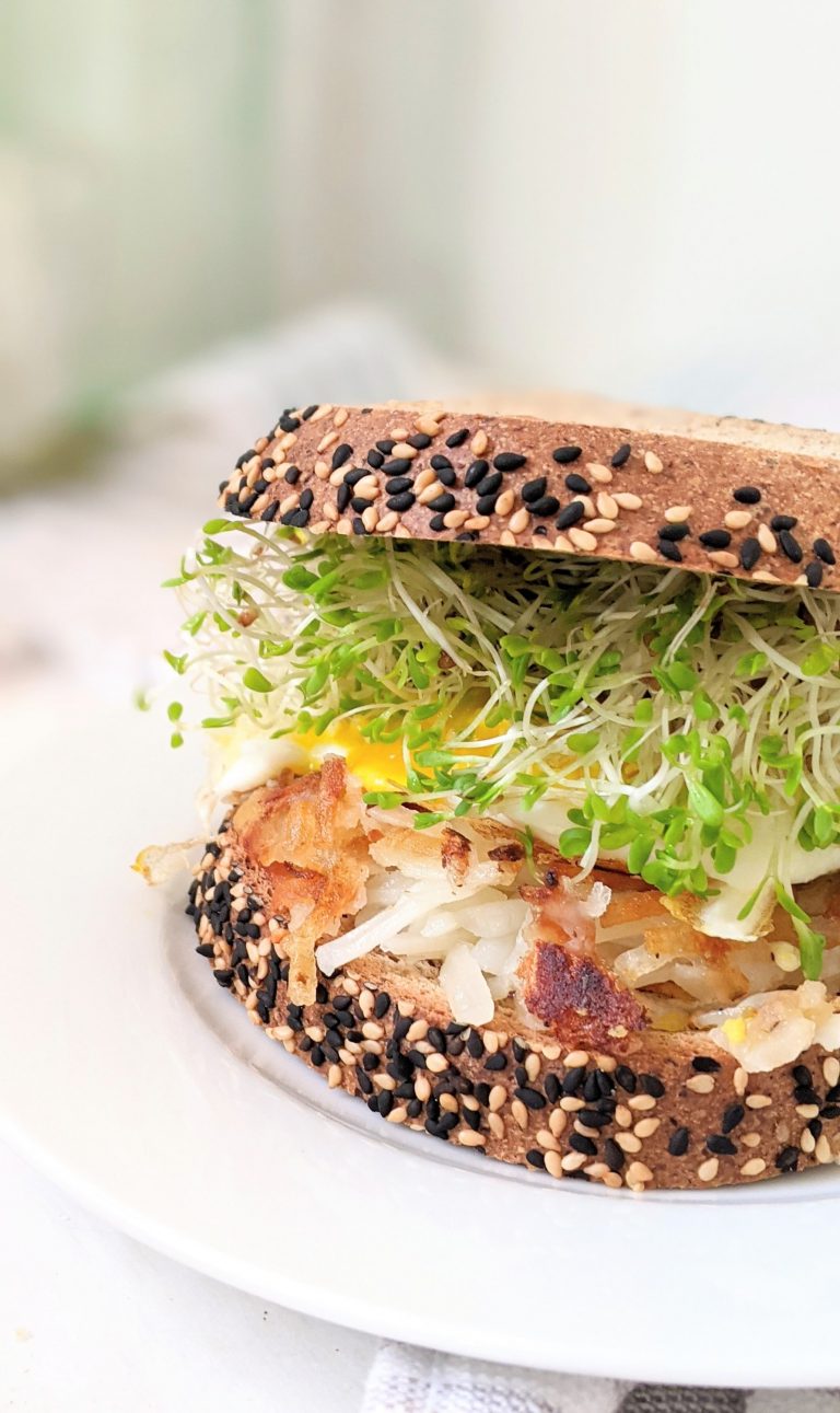 Hash Brown Sandwich Recipe - The Herbeevore