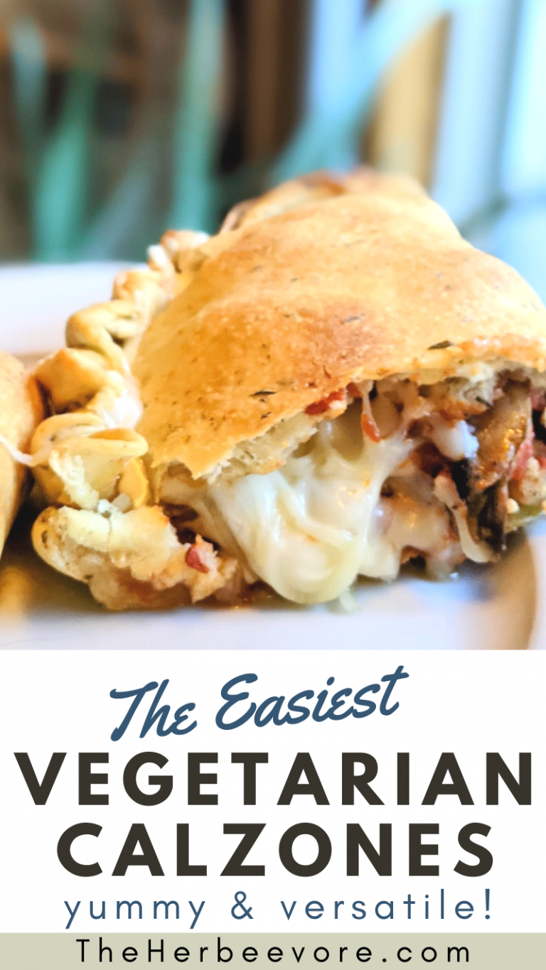 Baked or Grilled Calzone Recipe (Vegetarian, Gluten Free Option)