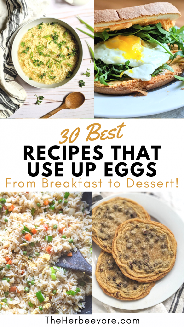 30 Recipes To Use Up Eggs - The Herbeevore