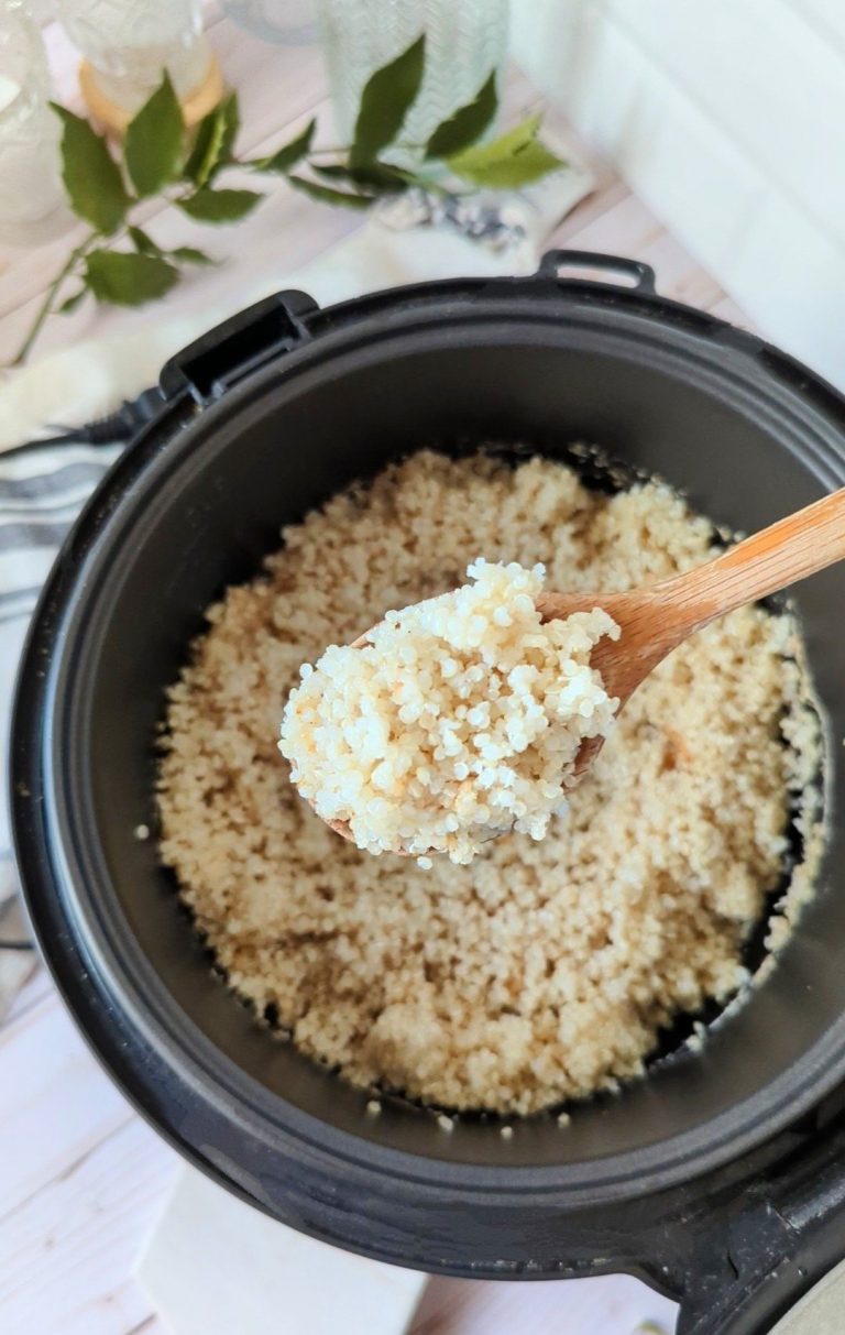 Rice Cooker Quinoa Recipe - The Herbeevore