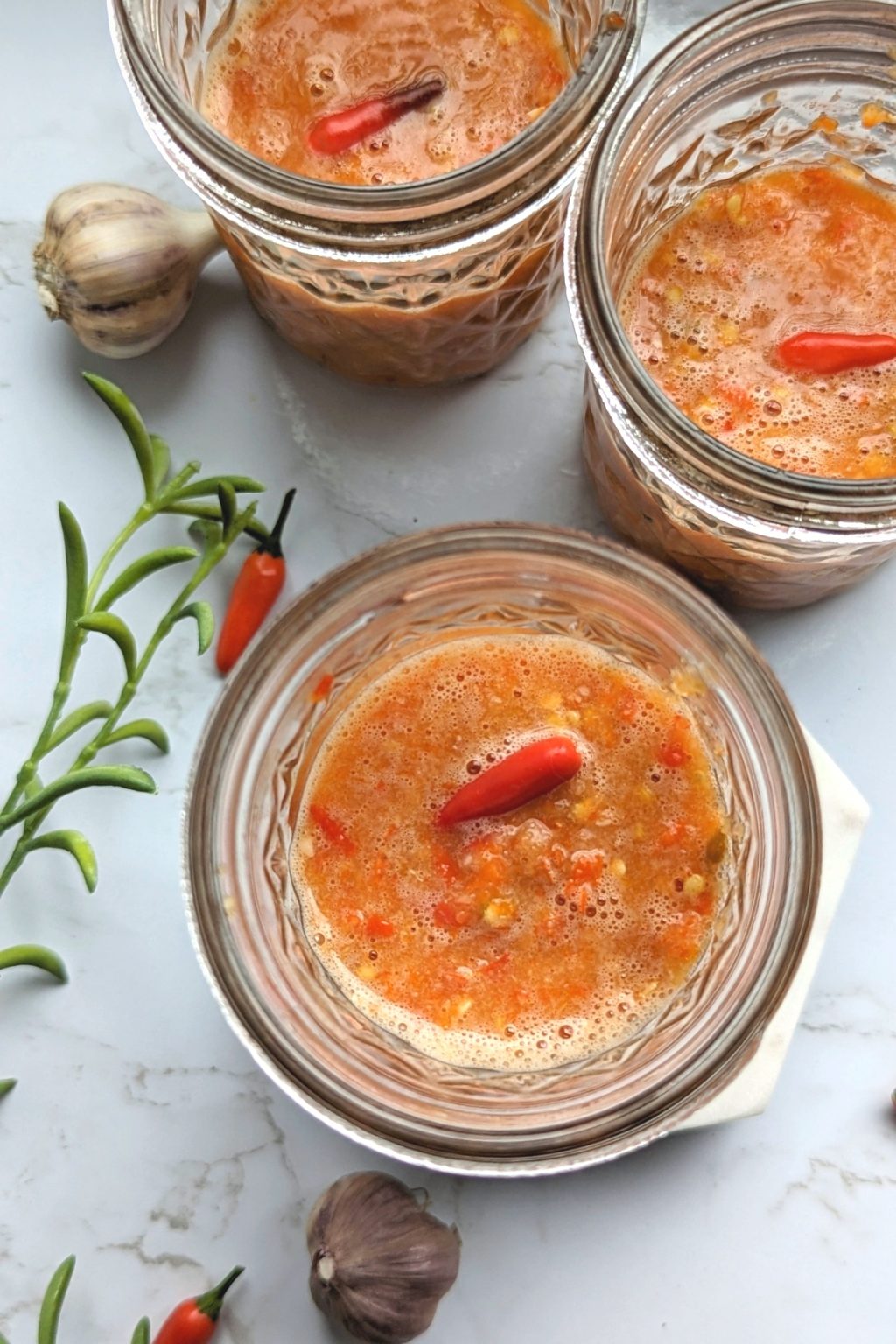 Thai Hot Sauce Recipe (Fire Api) - The Herbeevore