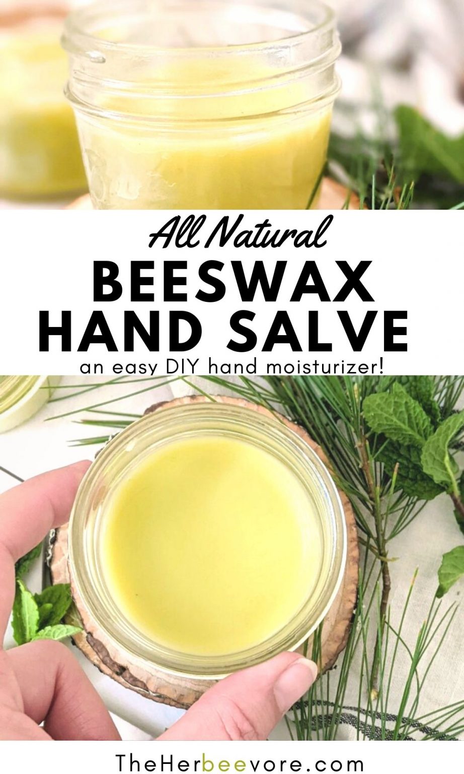 DIY Beeswax Hand Salve Recipe - The Herbeevore