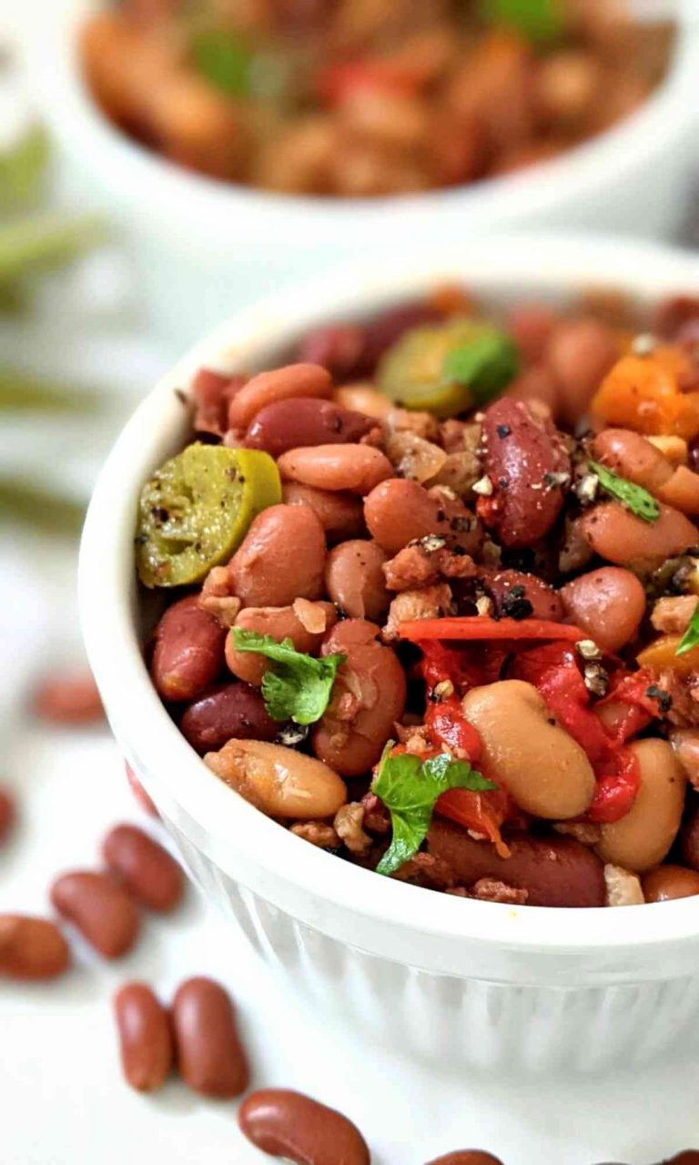 Instant Pot Cowboy Beans Recipe - The Herbeevore