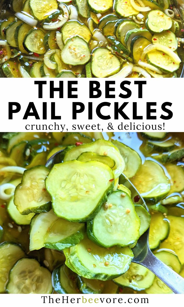 The Best Pail Pickles - A No-Cook Recipe You Make in a Bucket - The ...