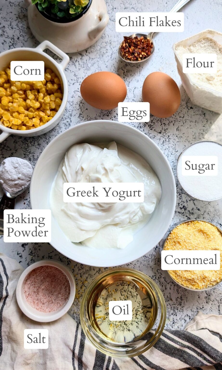 Greek Yogurt Cornbread Recipe - The Herbeevore