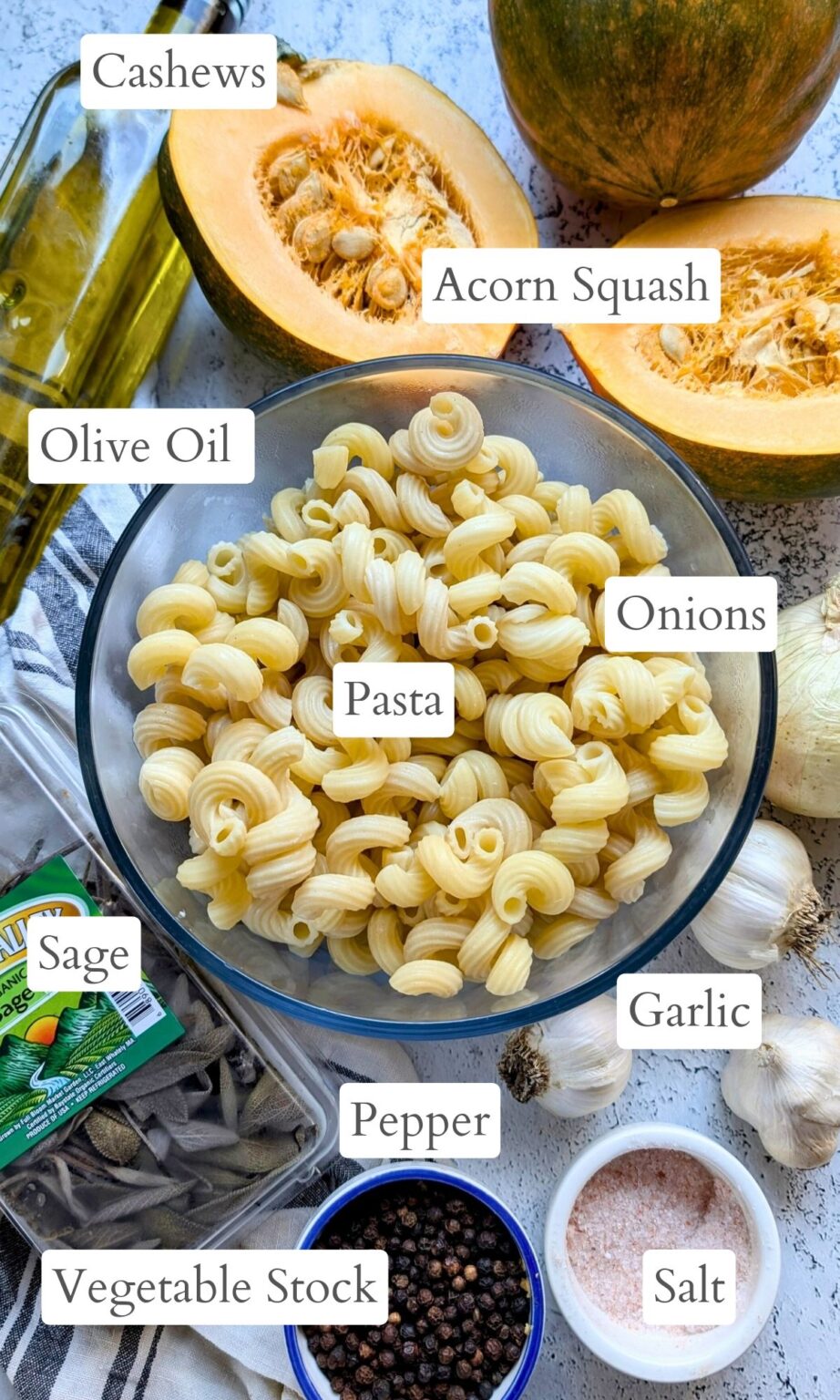 Vegan Acorn Squash Pasta Sauce Recipe - The Herbeevore