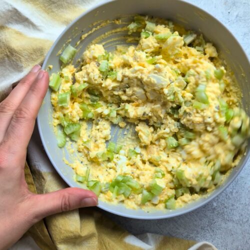 Egg Salad with Sweet Relish Recipe - The Herbeevore